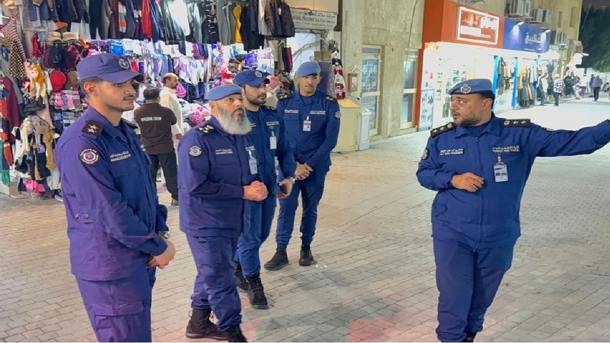 Kuwait Fire Force inspection