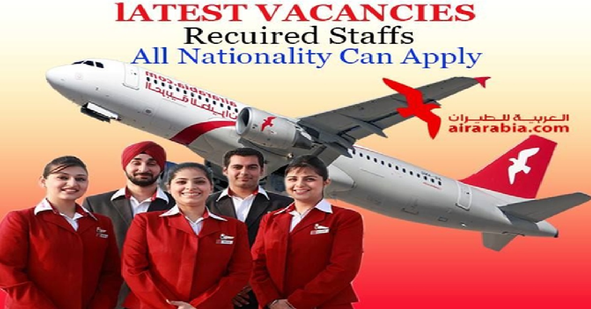 Air Arabia Latest Job Openings in UAE