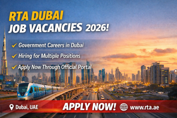 RTA Careers in Dubai