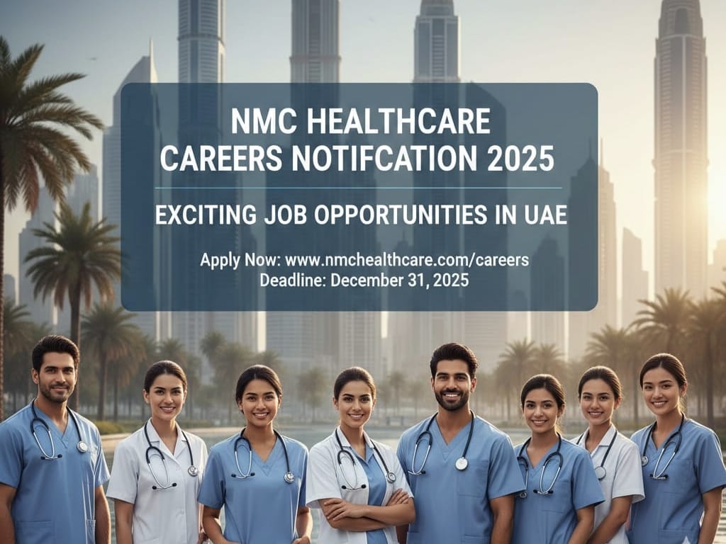 NMC Healthcare Careers Notification 2025: Exciting Job Opportunities in ...