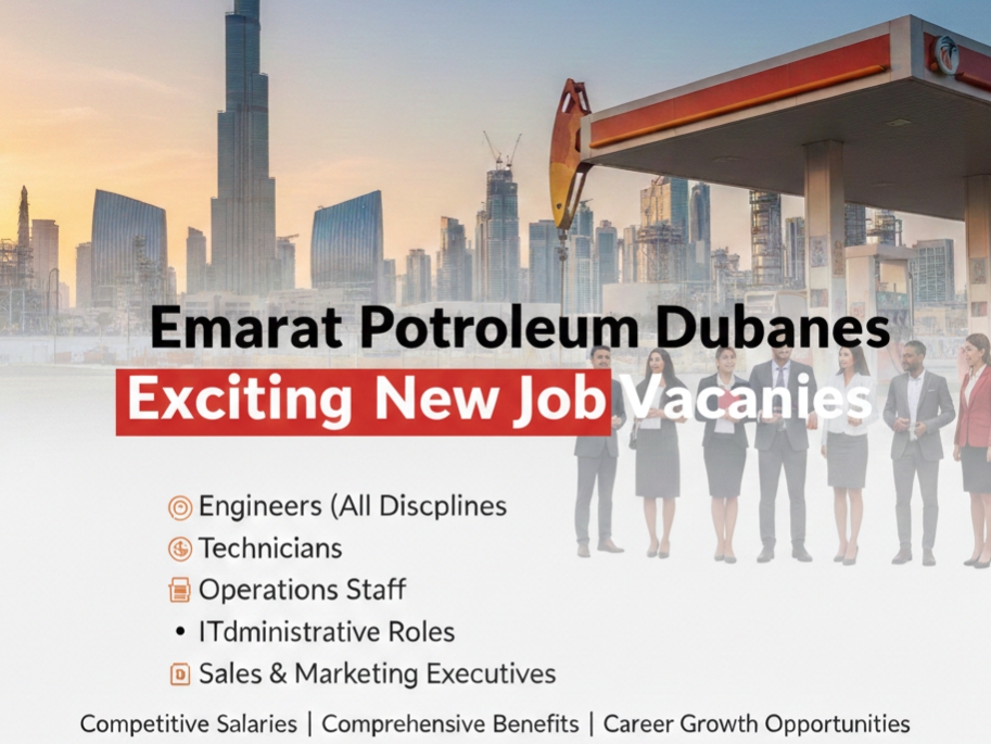 Emarat Petroleum Dubai Announces Exciting New Job Vacancies - Pravasi ...