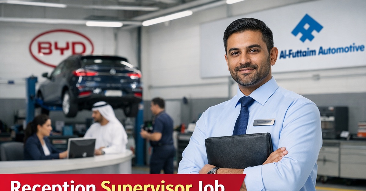 Reception Supervisor Job in Ras Al Khaimah 2026