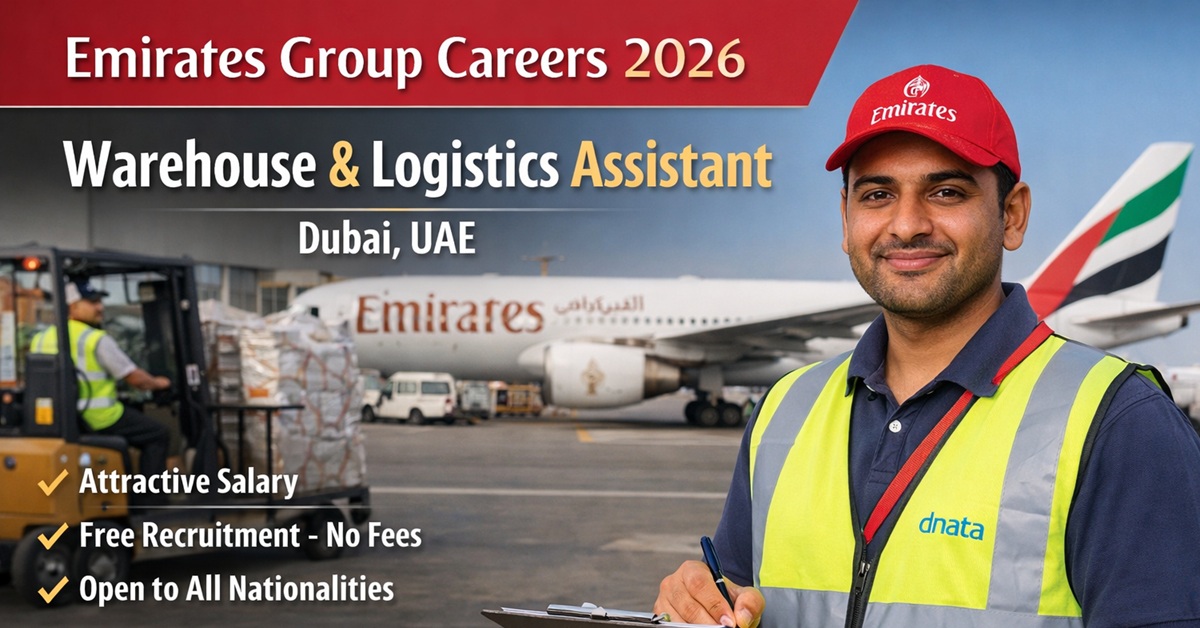 Emirates Group Careers 2026: Warehouse and Logistics Assistant ...