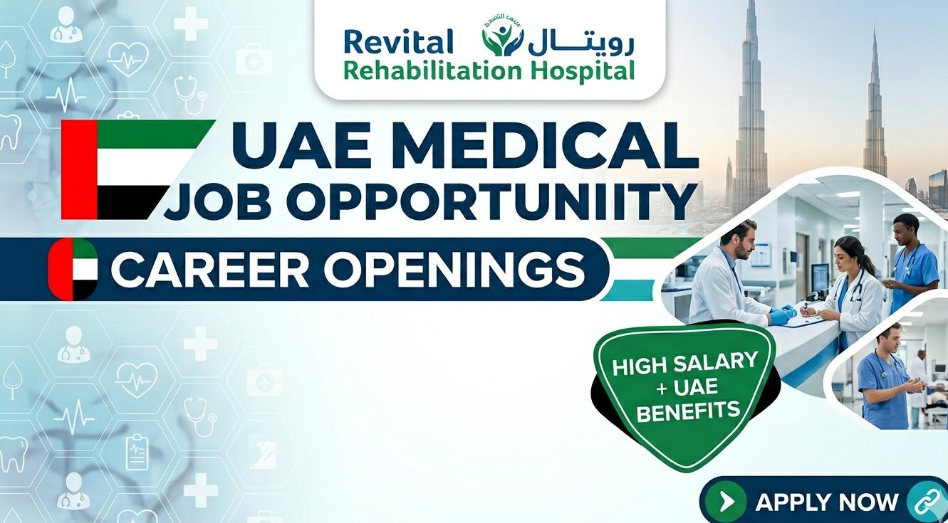 Revital Rehabilitation Hospital Careers 2026 – Apply Now - Pravasi News ...