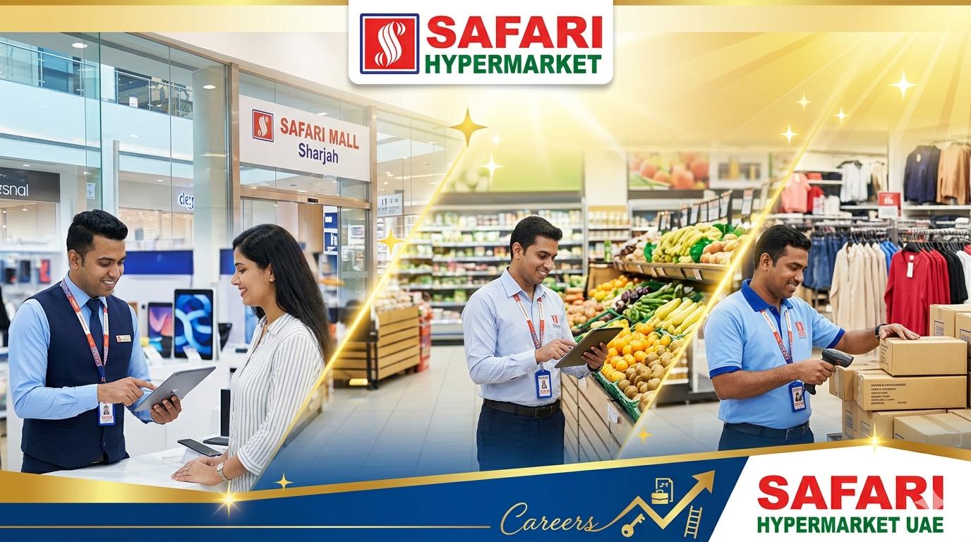 Safari Hypermarket UAE Careers 2026: Urgent Hiring for Multiple ...