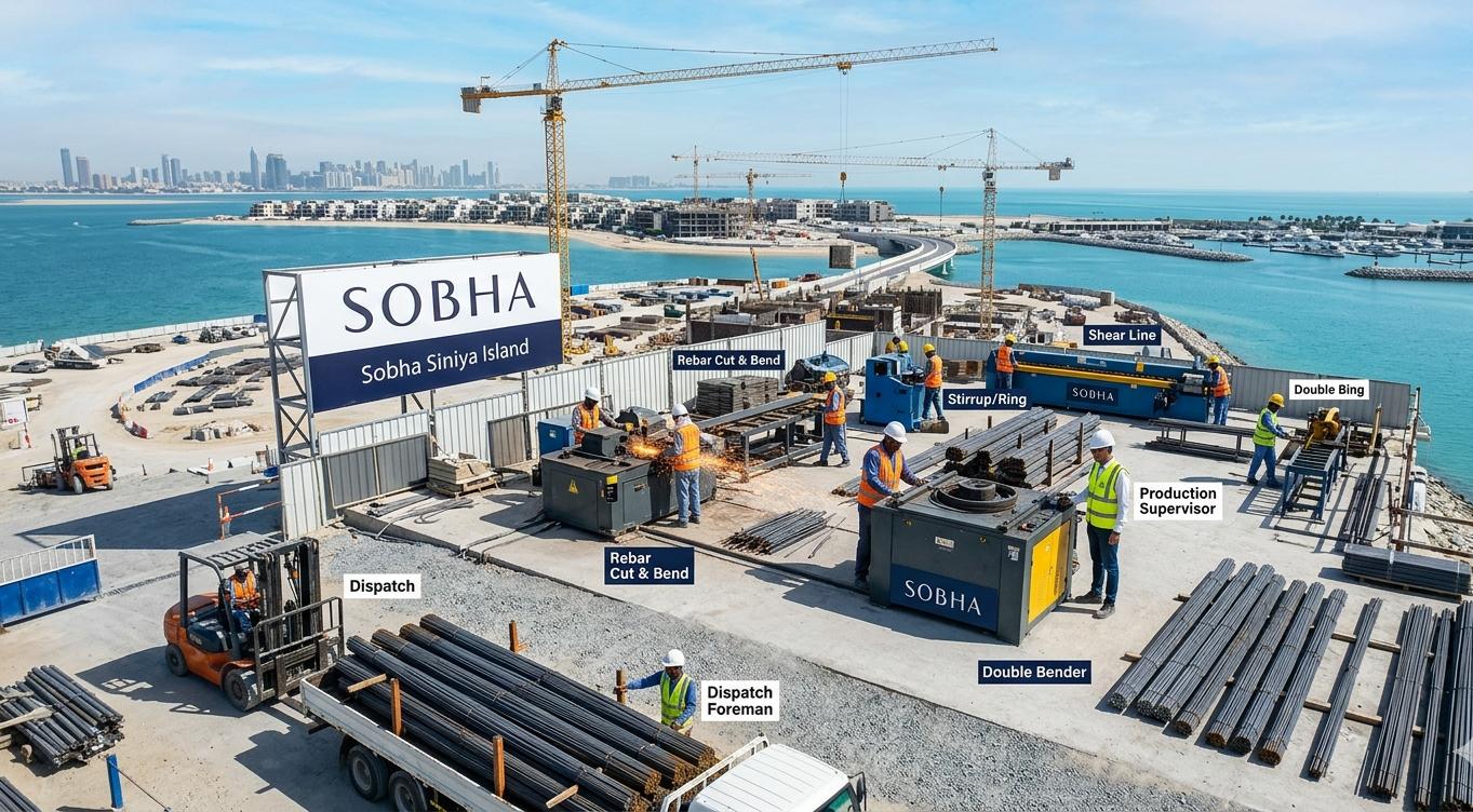 Sobha Siniya Island Walk-in Interview 2026: Latest UAE Jobs for Rebar ...