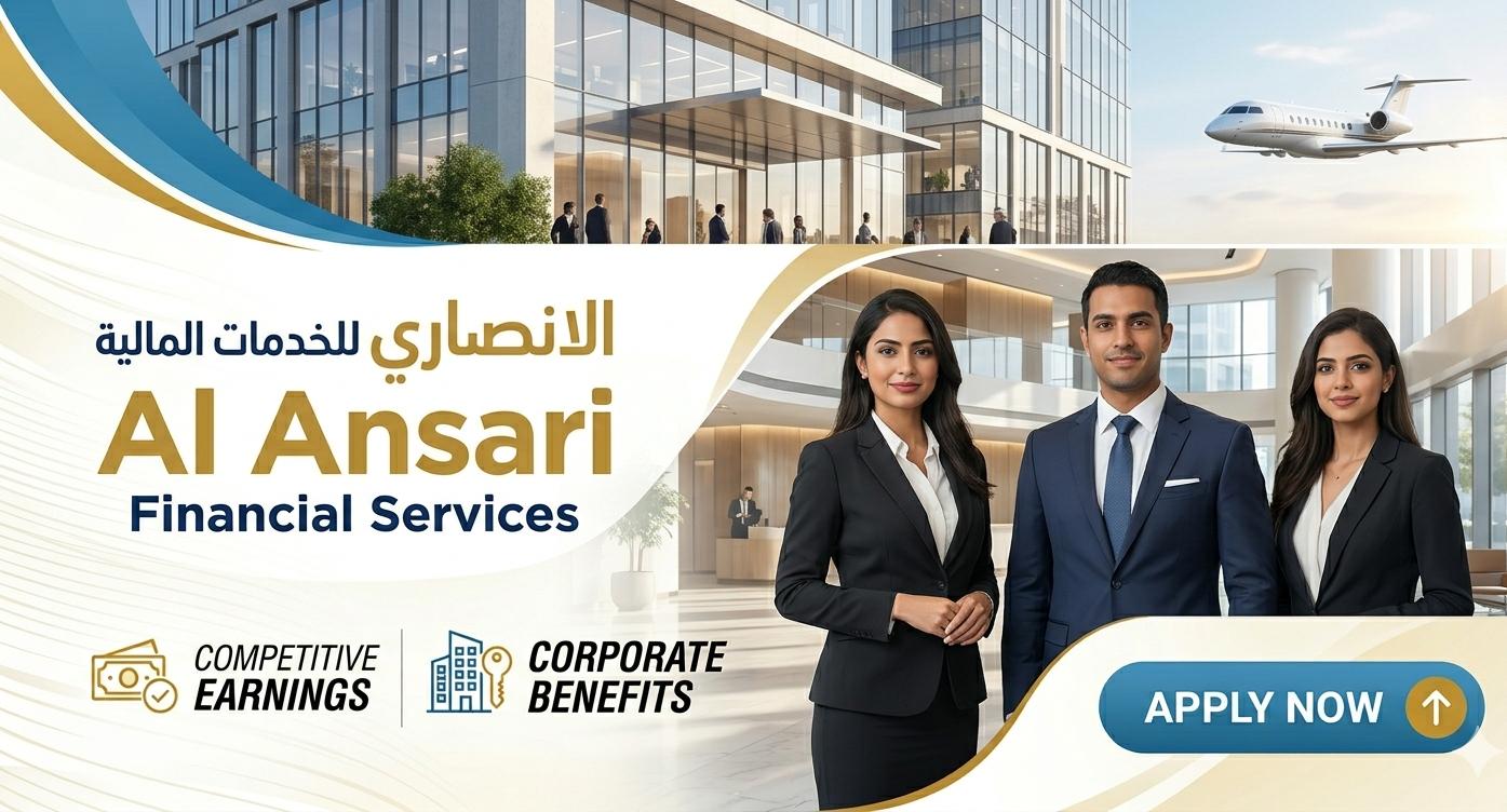 Al Ansari Financial Services Careers 2026: Apply for Corporate ...
